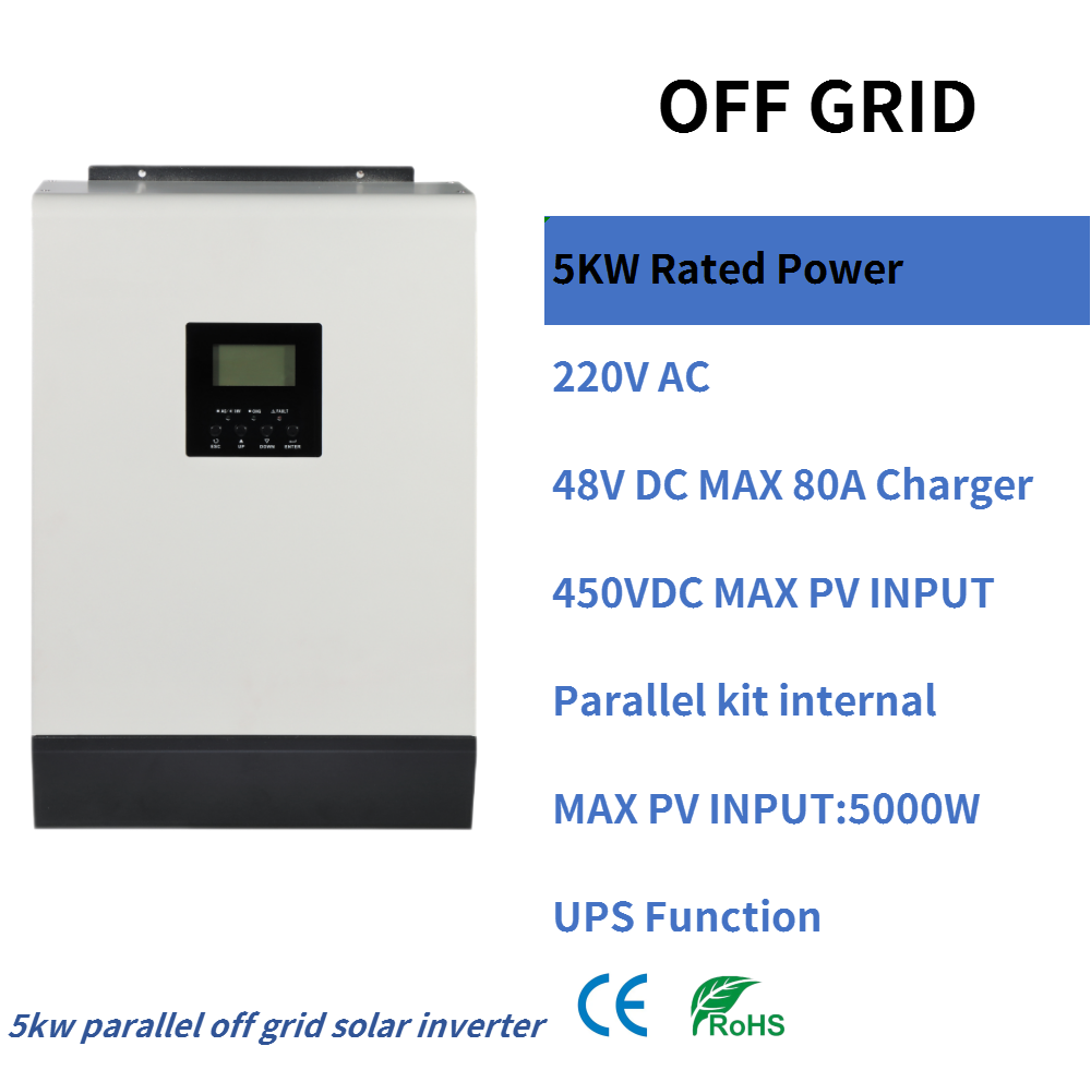DAXTROMN 5KW MPPT PURE SINE WAVE SOLAR INVERTER 230V 48V 80A SOLAR ...